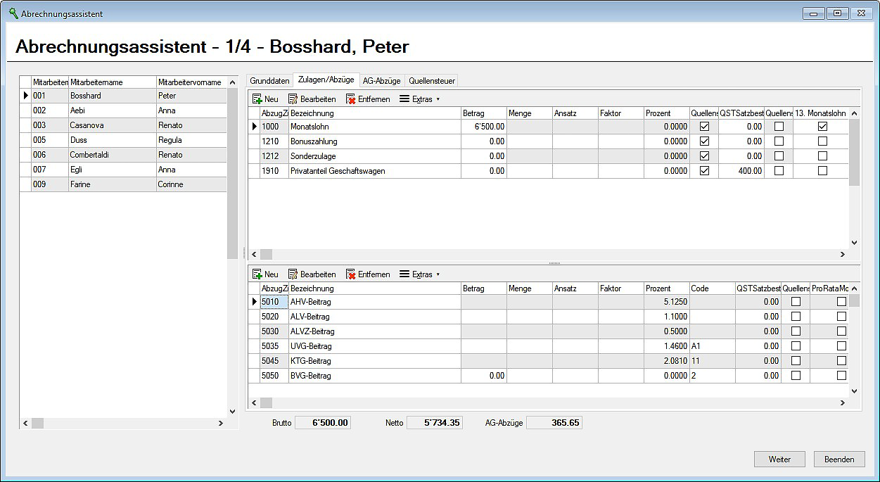 Lohnbuchhaltung Software - SelectLine Business Software - selectline.ch DE